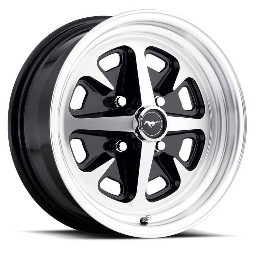 Ecklers 17 x 8 Legendary Styled Aluminum Alloy Wheel with Gloss Black ...