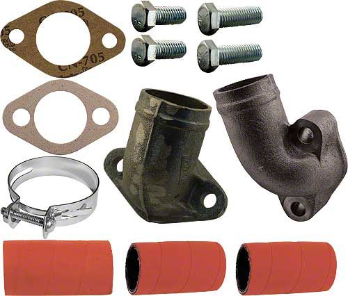 Ecklers Cylinder Head Water Connection Inlet & Outlet Kit (1909-1927 ...