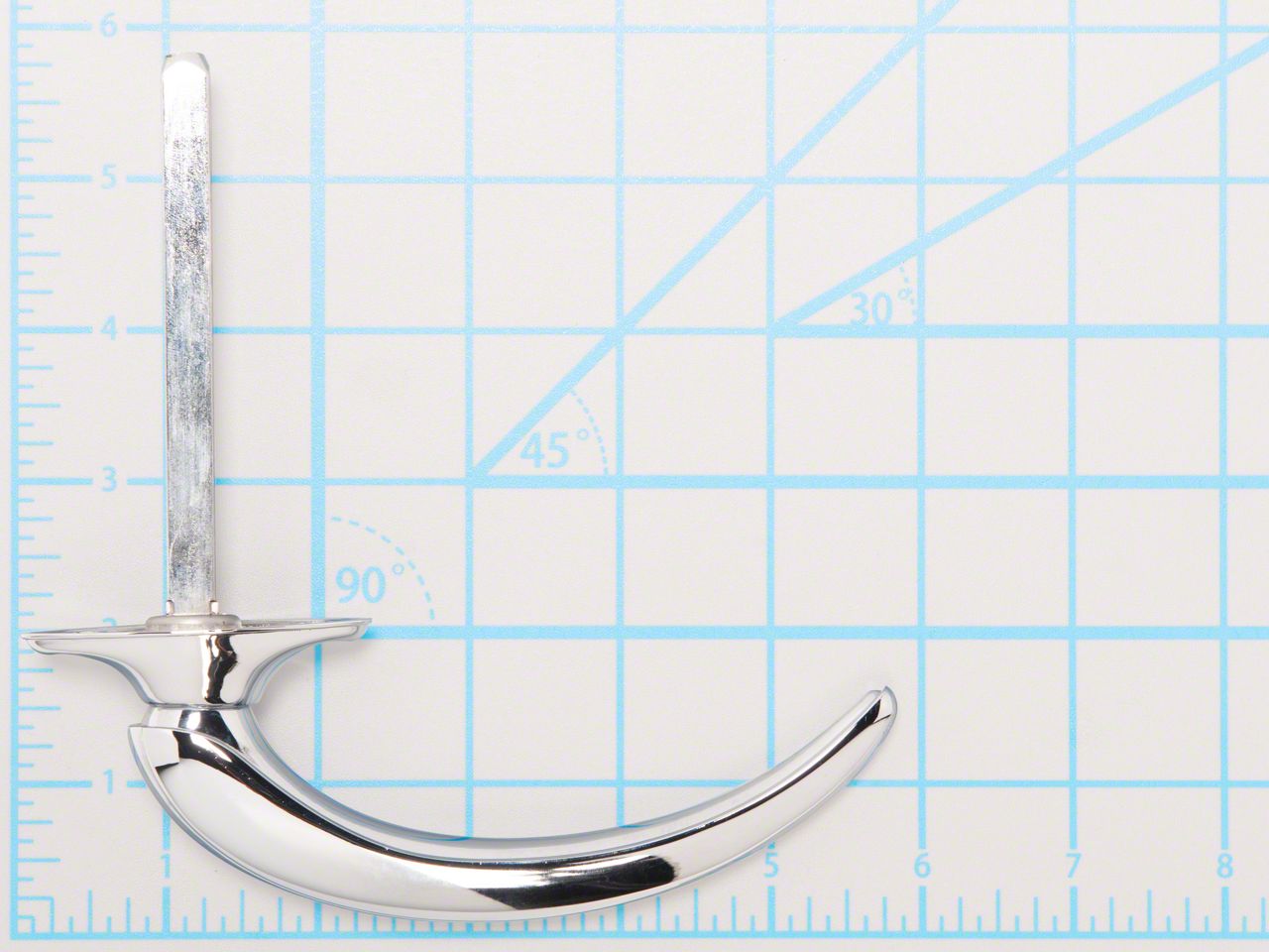 OPR Ecklers 1936 Ford Outside Door Handle - Chrome - Curved Handle ...