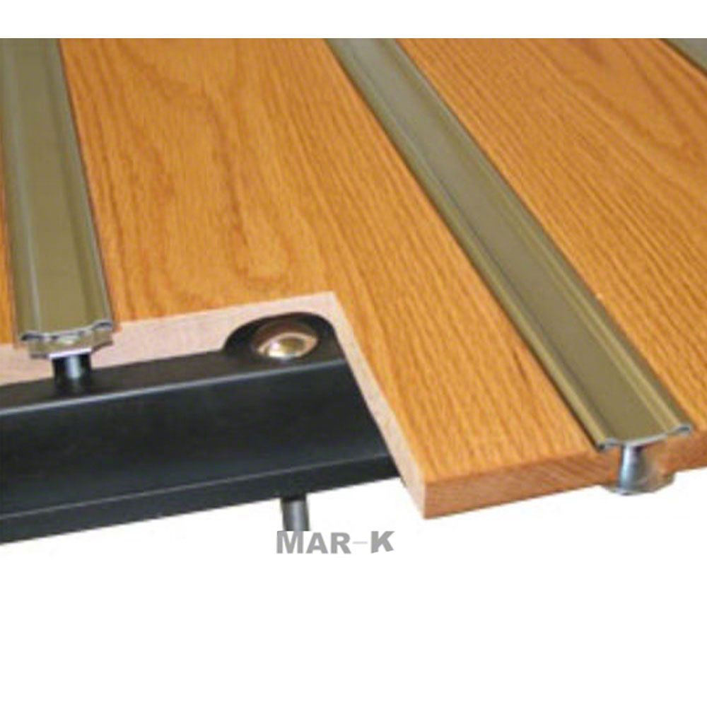 Ecklers 1947-51 Bed Floor Kit, Oak with Hidden Mounting Holes, Alumi