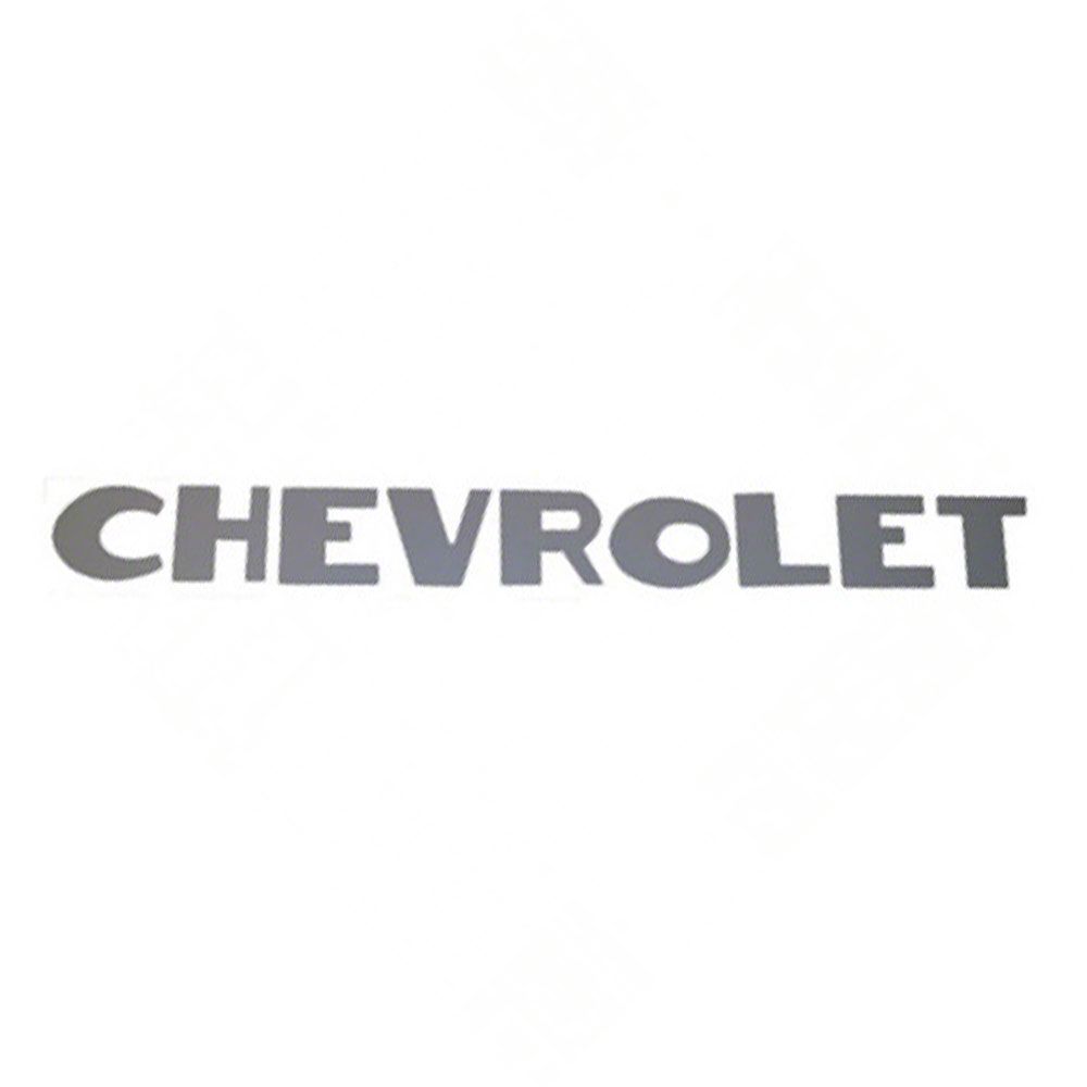 Ecklers Tailgate Letters; Chrome (47-53 Chevrolet/GMC Truck)