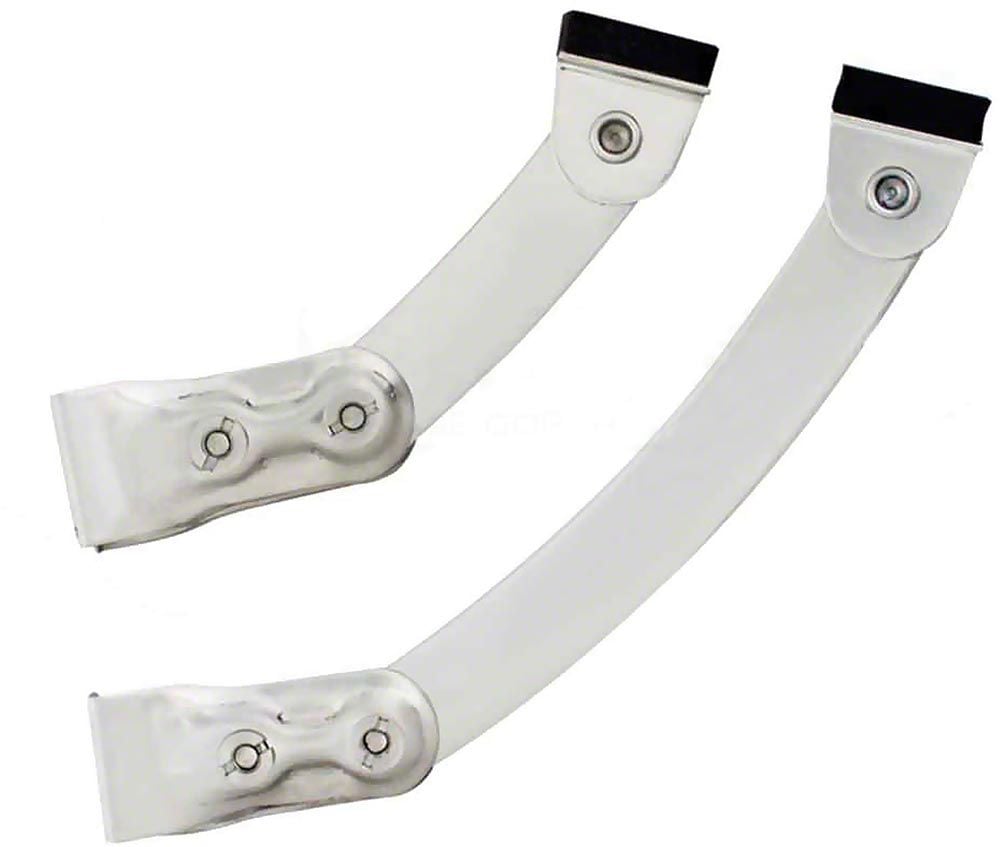 Ecklers Exterior Windshield Visor Brackets For Fulton Style Visor (1949-1952 Fleetline; 1949 ...