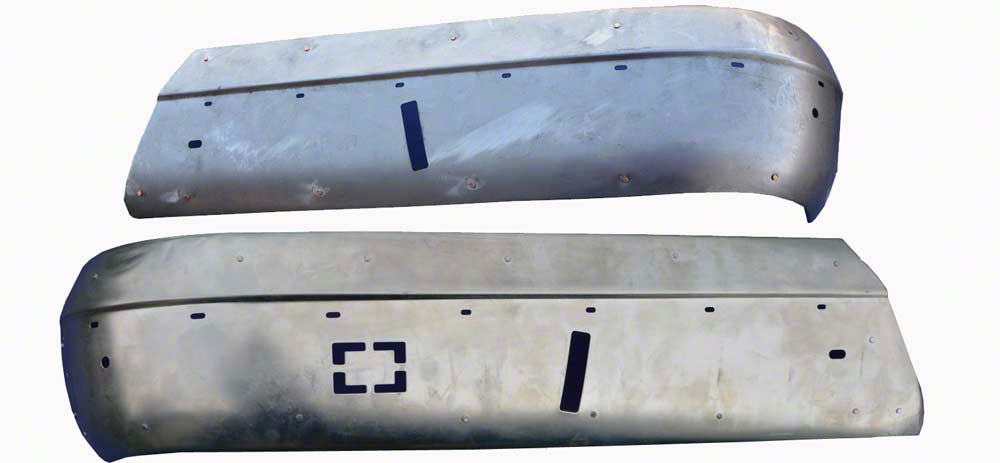 Ecklers Lower Seat Shell, For 2-Dr Bnch Seat, Pair (55-56 Chevy Bel Air ...