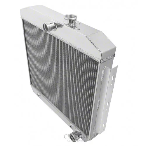 Ecklers Aluminum Radiator; 3-Row (55-57 V8 150, 210, Bel Air, Nomad)
