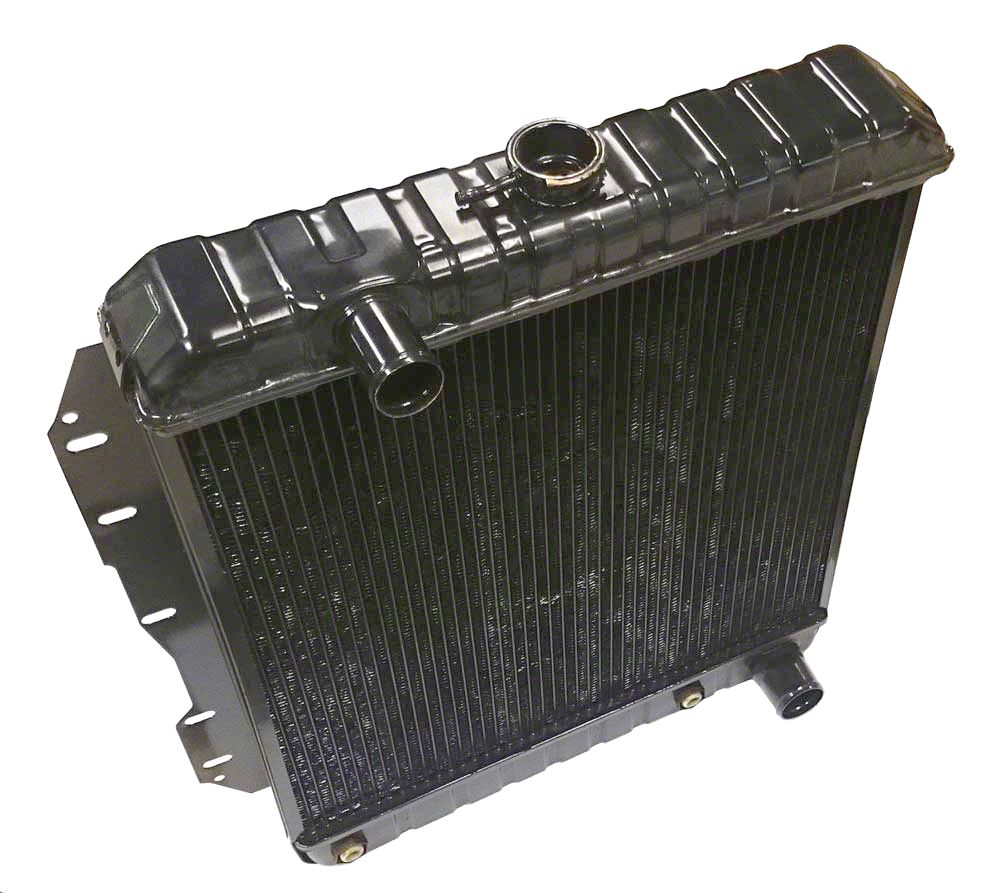 Ecklers Radiator Copper Core,V8,Cars w/ A/T,U.S. Radiator,55-57