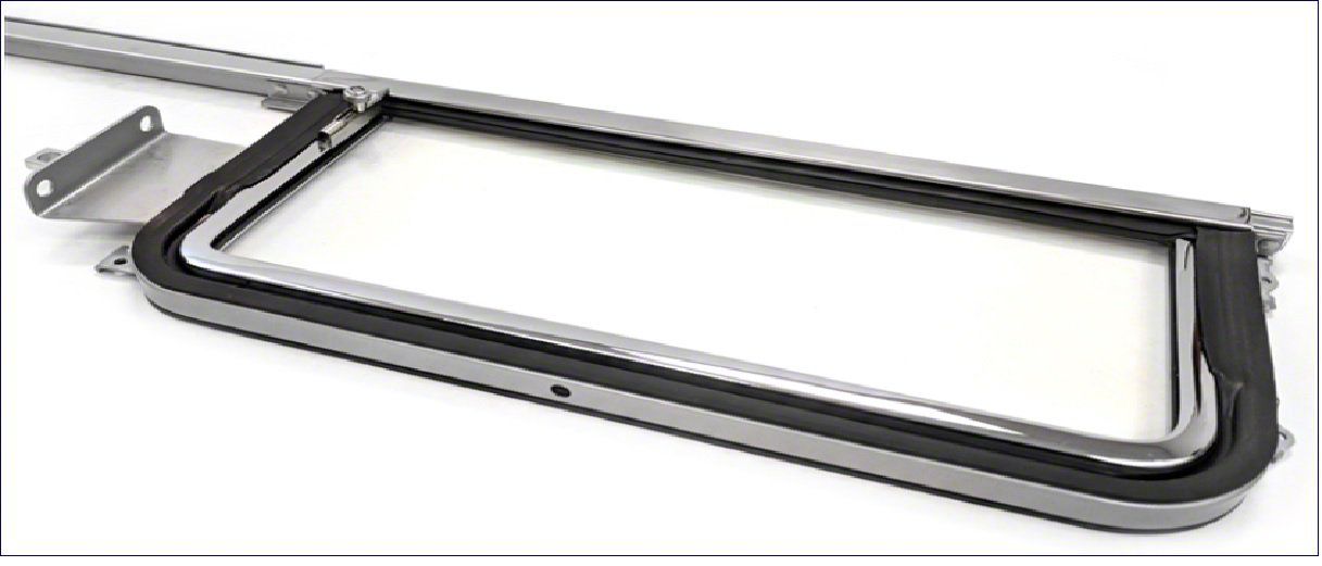 Ecklers Vent Window Assembly Clear, Left (55-57 Chevy Bel Air; 55-57 ...