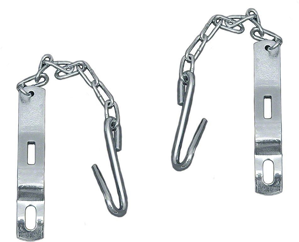 Ecklers Tailgate Chains,Zinc Plated,Fleetside,58-66