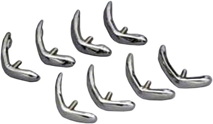 Ecklers Rear Quarter Panel Louver Set (1958 Impala)