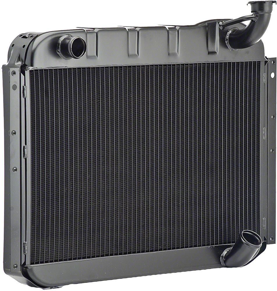Ecklers Pro Series Radiator; Black (55-60 Corvette C1 w/ Manual ...
