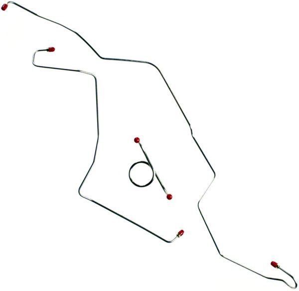 Ecklers 1959-1960 Ford Thunderbird Stainless Steel Manual Front Drum ...