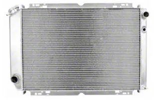 Ecklers Radiator,Driv.Side Lower Outlet/Pass.Side Upper Inlet, 60-66
