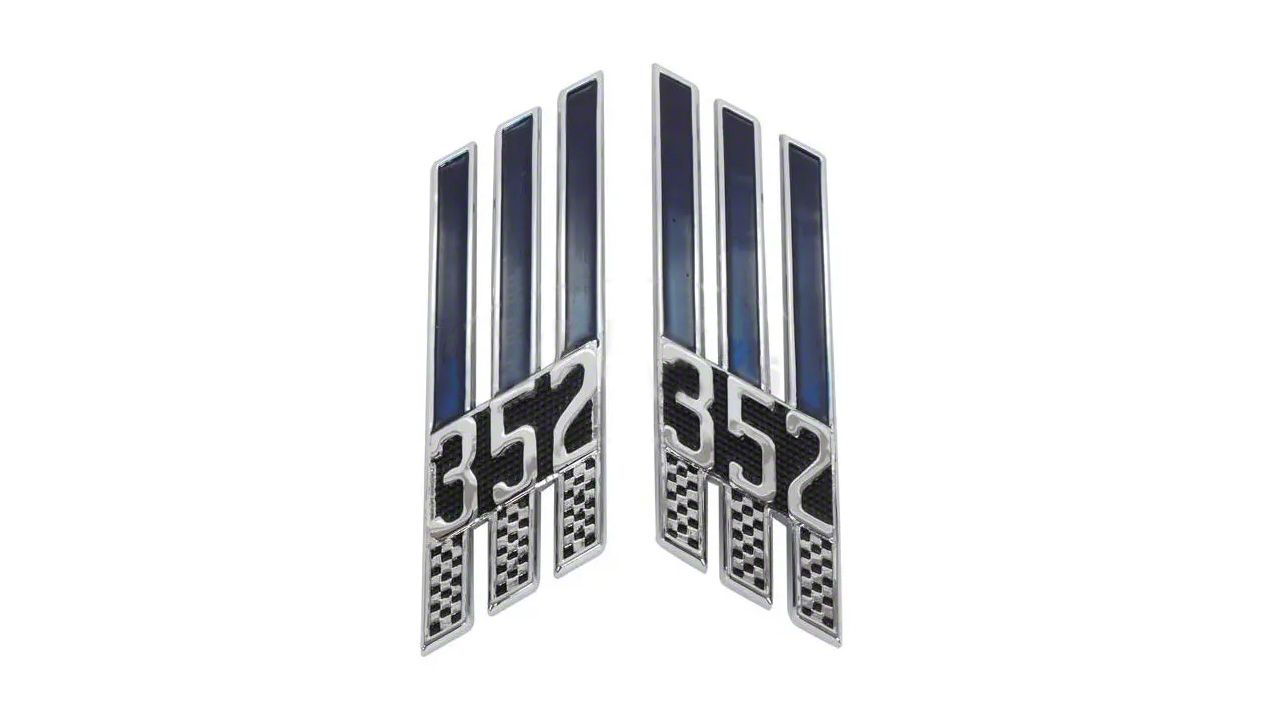 Ecklers 352 Front Fender Emblem (60-66 Galaxie)