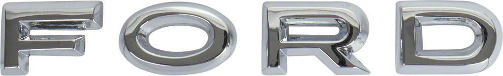 OPR Ecklers Hood Letters,Ford,62-65 EK-41-34502-1
