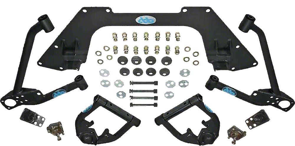 Ecklers Mini Sub Frame Kit, Upper And Lower, Black (62-67 Chevy II)