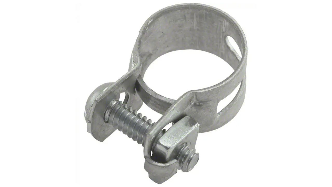 Ecklers 55-79 Ford&Merc. PwrStrng Return Line Clamp