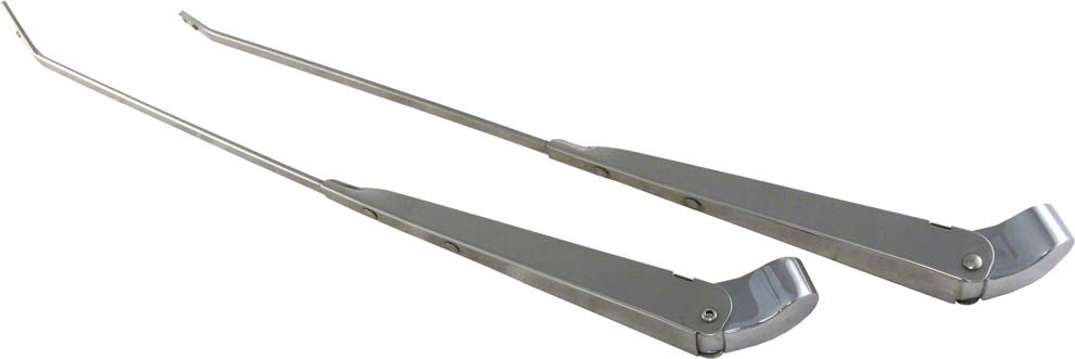 Ecklers Windshield Wiper Arms, Stainless Steel, 1963-1967