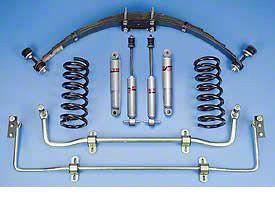 Ecklers Suspension Package With Steel Rear Spring (64-77 Corvette C2 & C3)