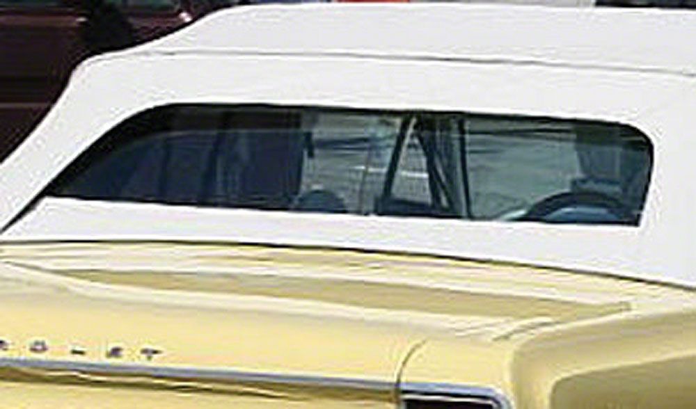 Ecklers Convertible Top Rear Window, Plastic (64-65 Chevelle; 64-65 Malibu)