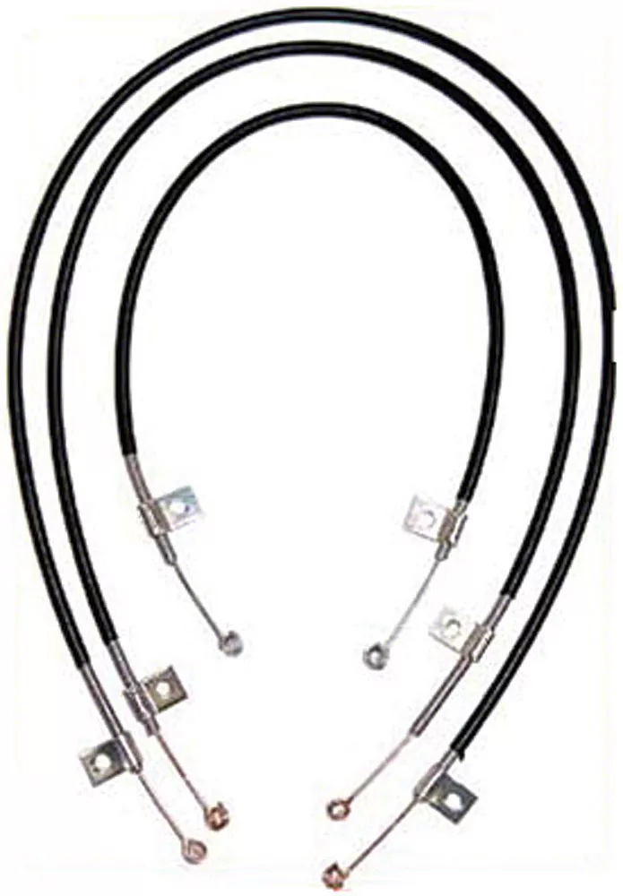Ecklers Heater Control Cables, Deluxe,WO AC 64-66