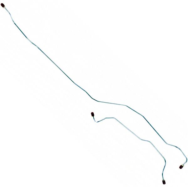 Ecklers 1964-1966 Mustang OEM Steel Rear Axle Drum Brake Lines for 8 or ...