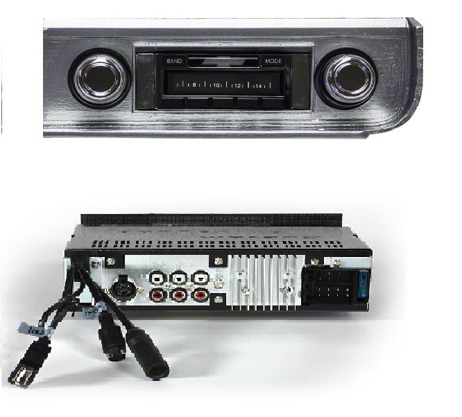 Custom Autosound Ecklers Stereo 240 Watt, USA-630 CH64-630 (1964 El Camino)