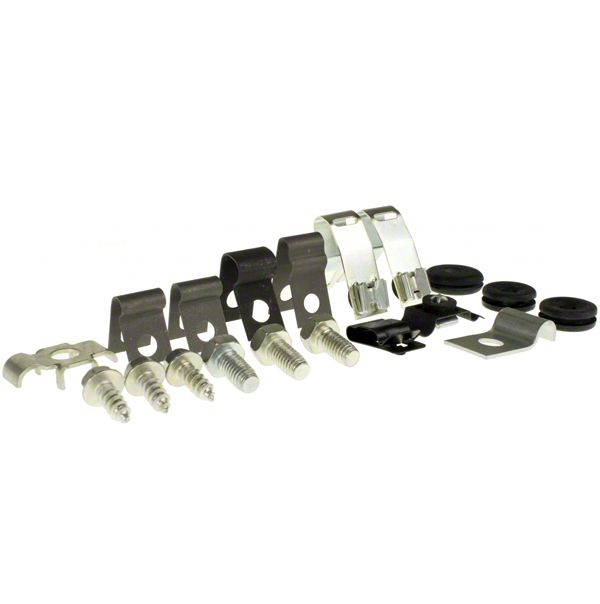 Ecklers Brake and Fuel Line Clip Set, 170/200 6-Cylinder (65-66 Mustang)