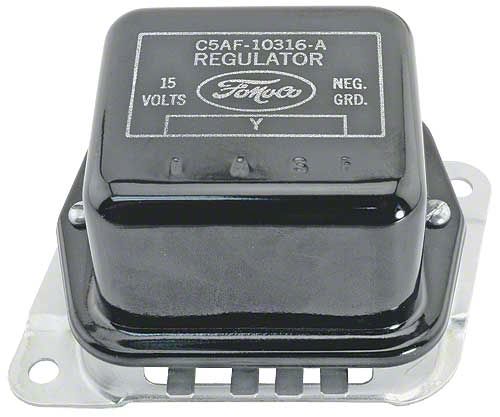 Ecklers Original Type Alternator Voltage Regulator for Cars without A/C ...