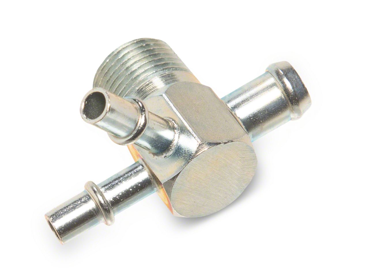 Ecklers Intake Manifold Vacuum Fitting, 3-Port, 1965-1968