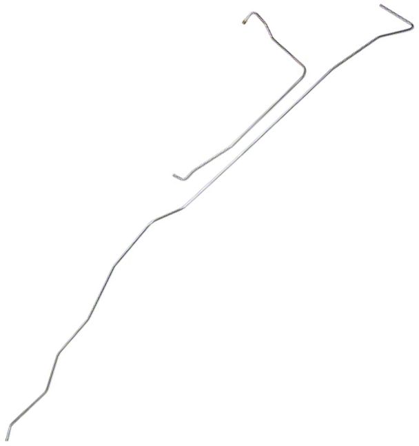 Ecklers V8 Pickup 5/16 Main Fuel Lines - 2 Piece, Tank To Pump ...