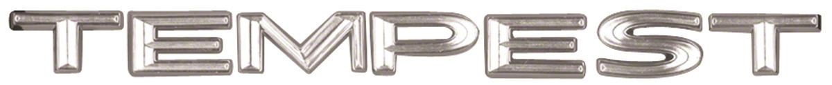 Ecklers Quarter Panel Emblem (1965 Tempest)