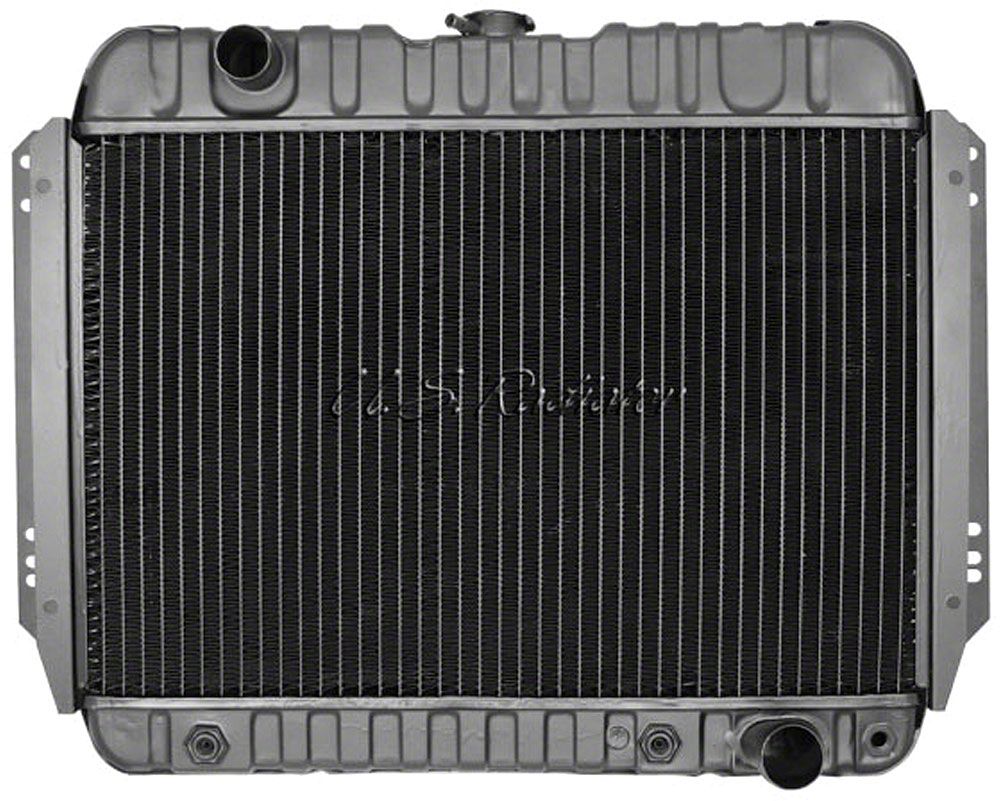 Ecklers Radiator, Small Block, 4-Row, For Cars With Manual Transmission ...