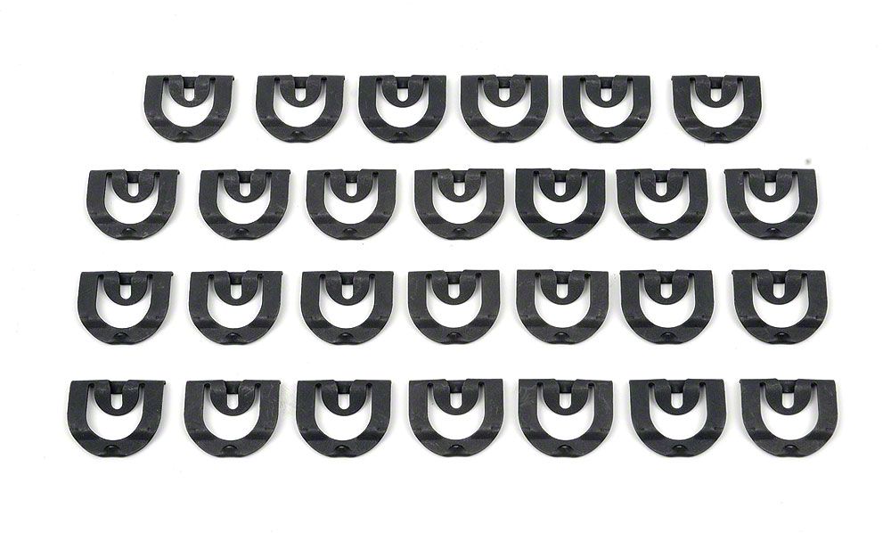 Ecklers Rear Window Molding Clip Set, Except Wagon (66-67 Chevelle; 66 ...