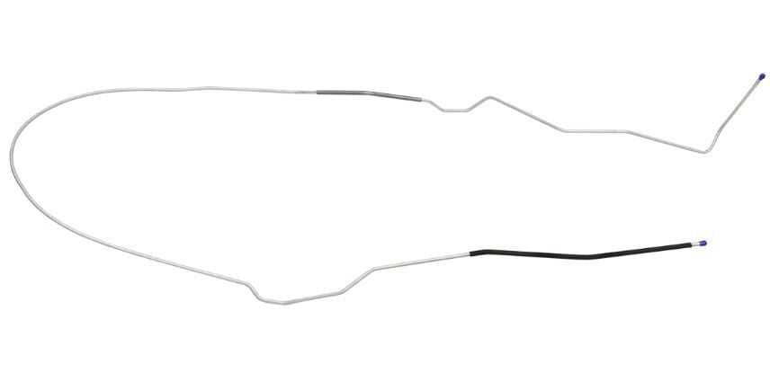 Ecklers Convertible V8 5/16 Main Fuel Line 1pc, Stainless Steel (66-67 ...