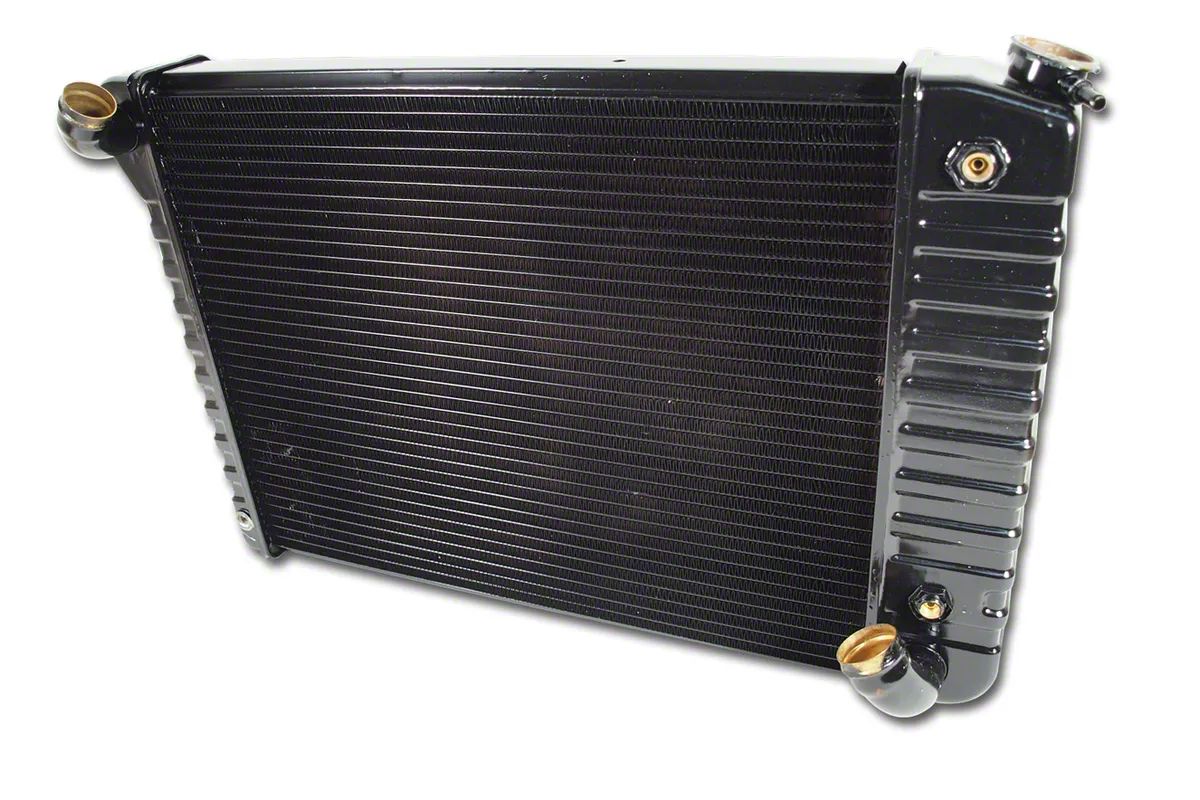 CA Ecklers 4-Row Radiator; Copper/Brass X2214 (66-67 Big Block Corvette ...