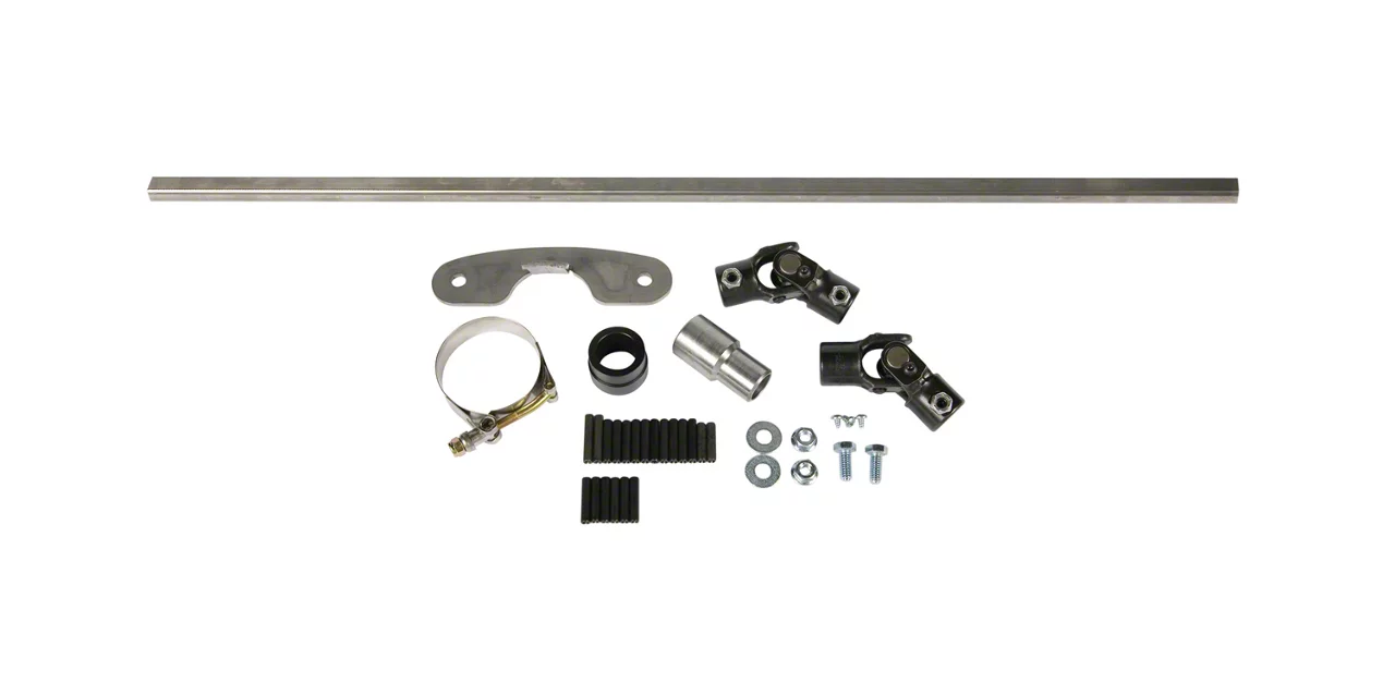 Ecklers Manual Steering Rack Kit for Stock Column DD Shaft, Heidts SC ...