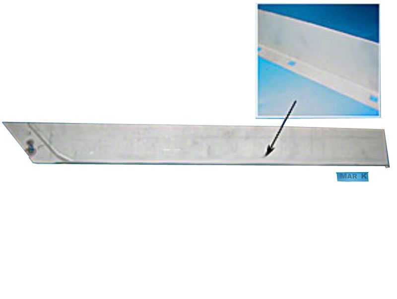 Ecklers Inner Bedside Repair Panel Shortbed Fleetside Rr LH 67-72