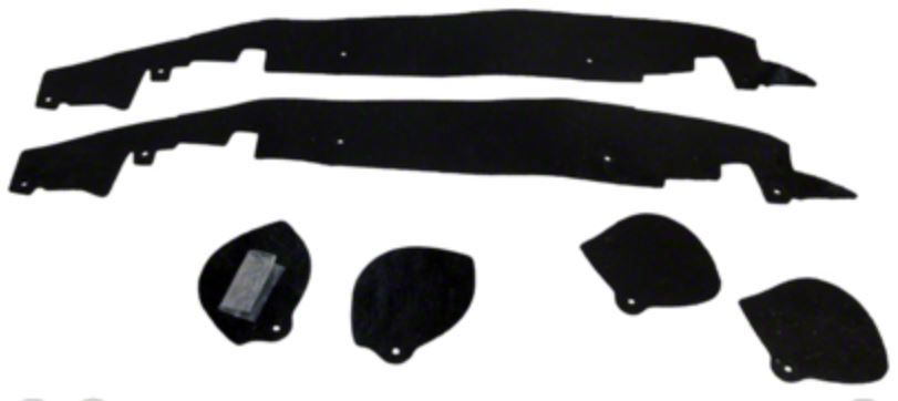 Ecklers Inner Fender Dust Shields 67-72