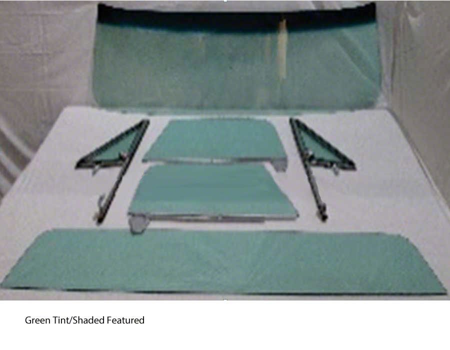 Ecklers Glass Kit With Vent Window Assemblies With Posts, Door Glass In ...