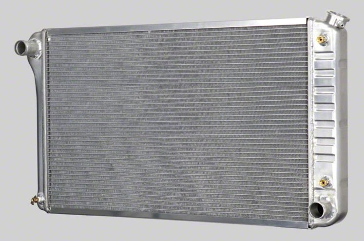 Ecklers Radiator, 28 Core, Unpolished Aluminum, For Cars With Manual ...