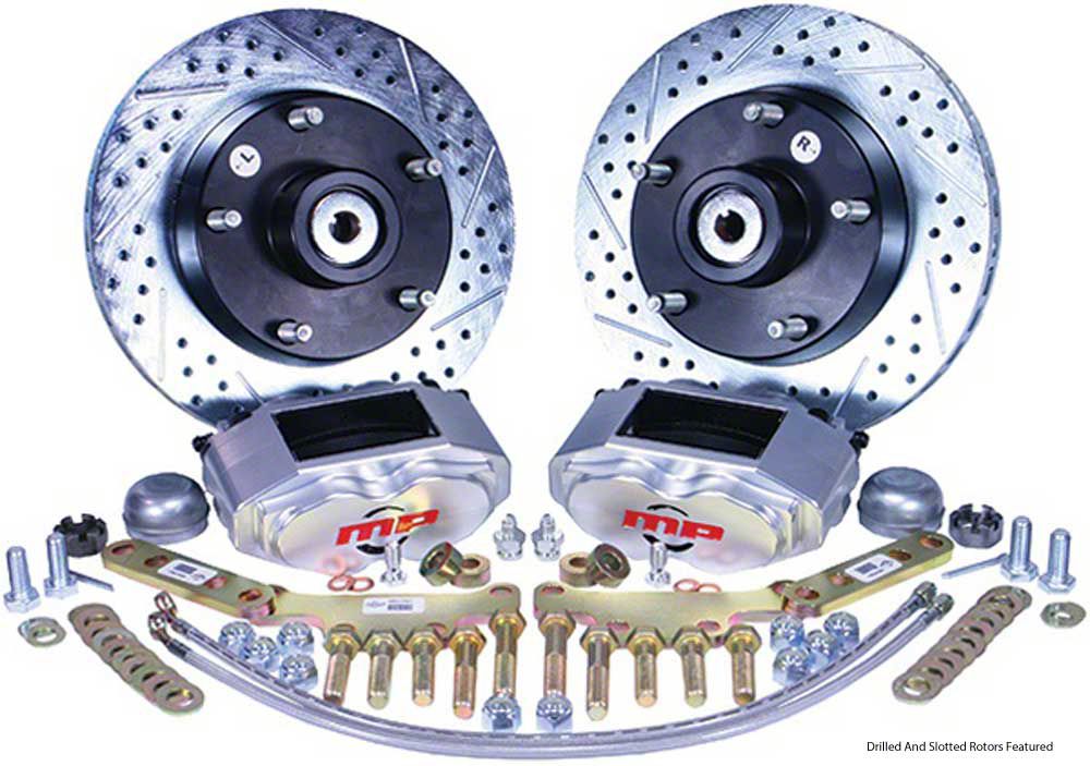 Ecklers 1968-1972 Ford F-100 Manual Front Disc Brake Kit, MP Rallye ...