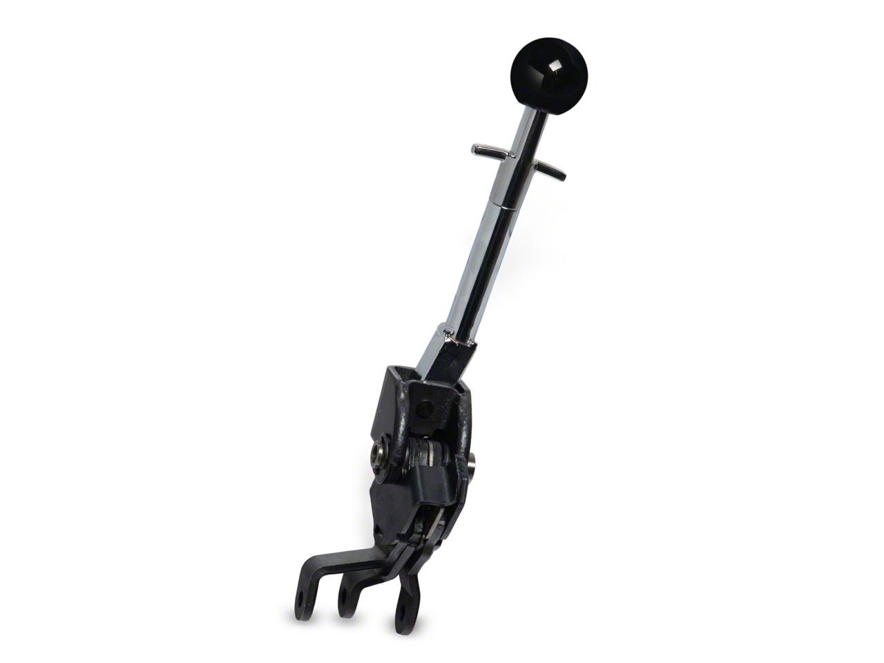 Ecklers 4-Speed Manual Shifter with Black Knob (69-76 Corvette C3)