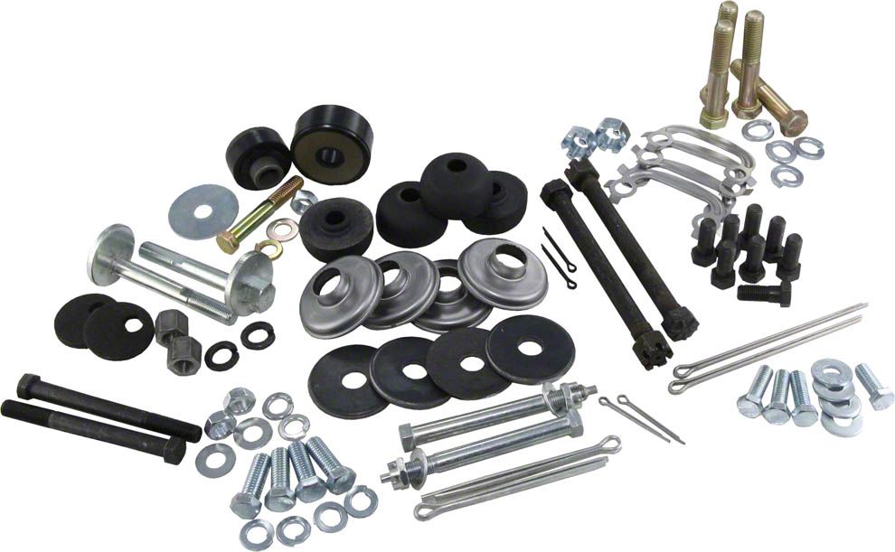 Ecklers Rear Suspension Mounting Kit (70-77 Corvette C3)
