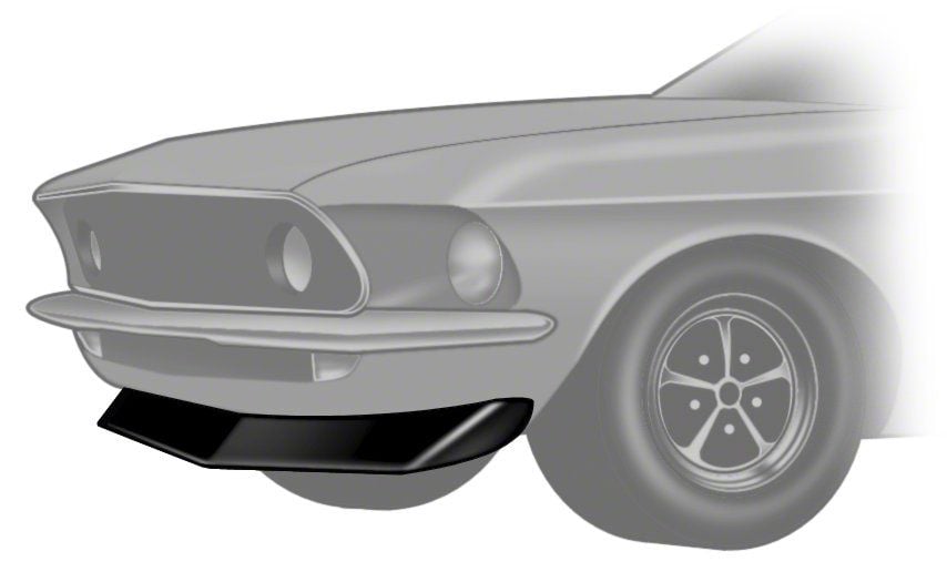 Ecklers Front Spoiler Kit/ 69 Mustang