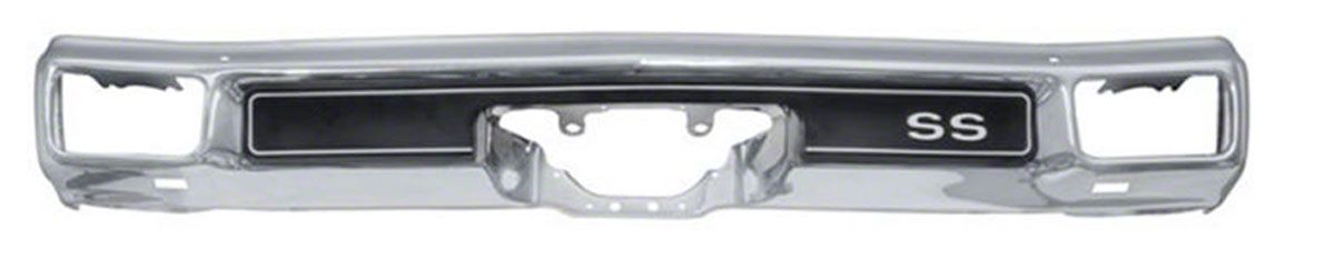 Ecklers Rear Bumper W/SS Pad (1970 Chevelle)