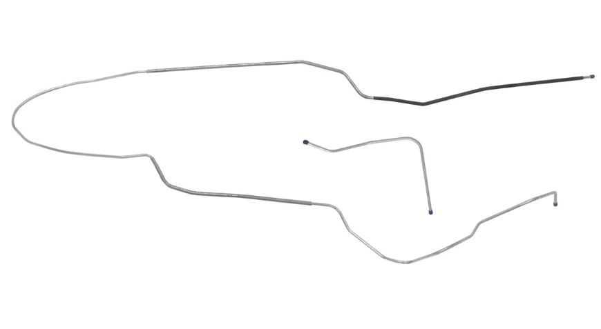 Ecklers GTO Conv Fuel Vpr Ln 5/16 SS 71-72