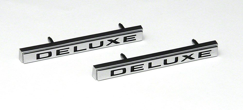 Ecklers 1971-72 Deluxe Front Fender Emblems