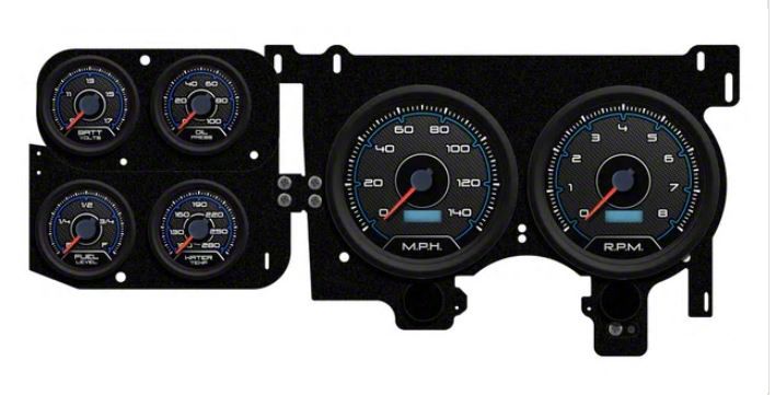 Ecklers 73-87 Chev 6 Gauge CFR Blu