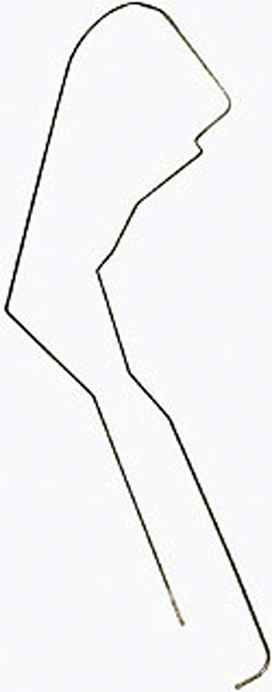 Ecklers Gas Tank To Fuel Pump Line Stainless Steel (75-77 Corvette C3)