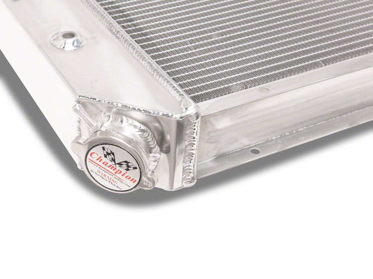Ecklers Aluminum Radiator; 4-Row (77-80 Small Block V8 Corvette C3)
