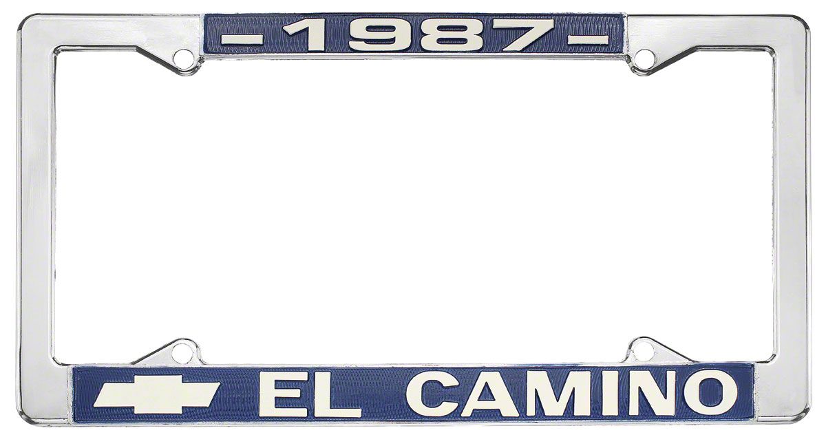 Ecklers 1978-1987 El Camino License Plate Dealership Frame